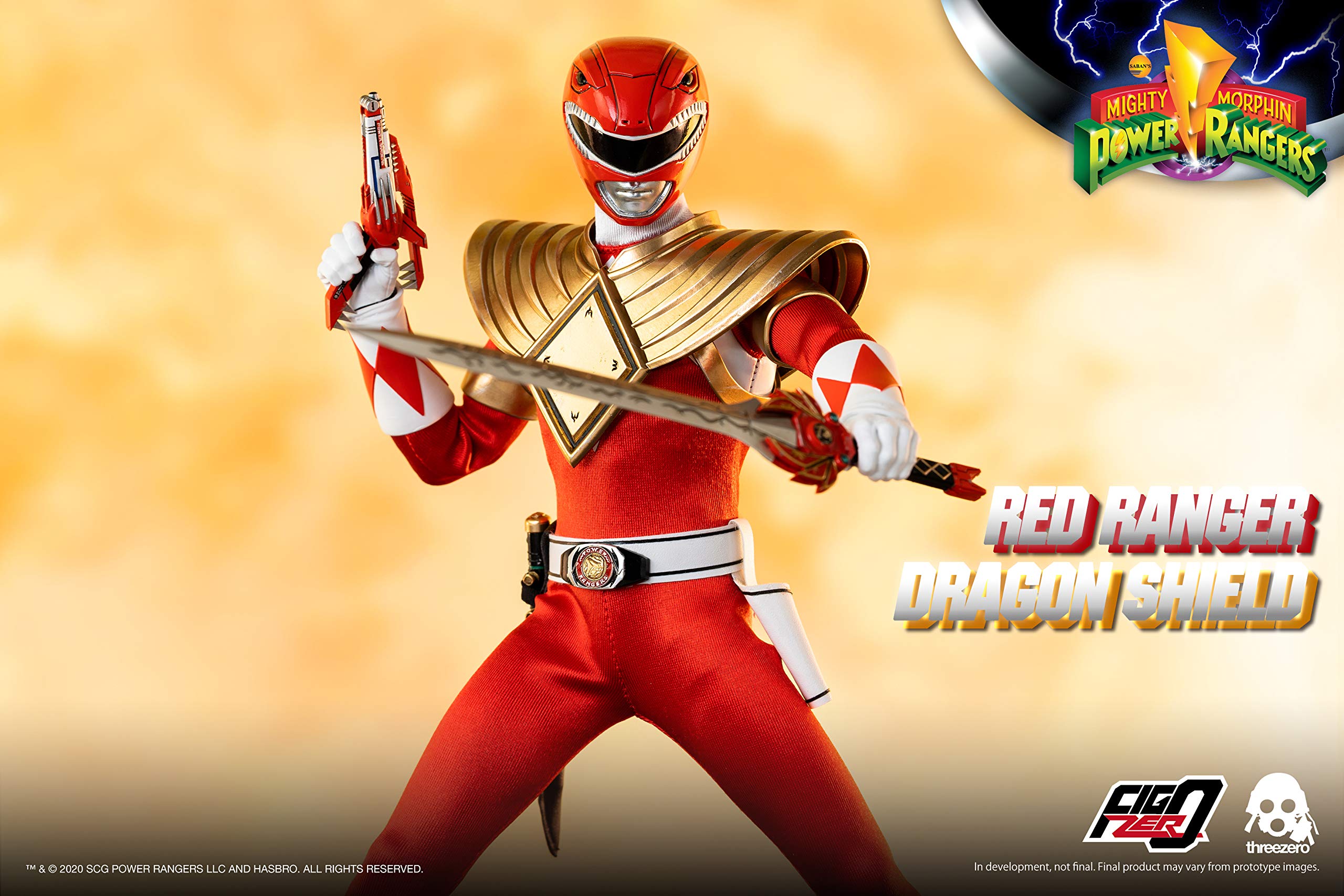 Mua threezero Mighty Morphin Power Rangers: Dragon Shield Red Ranger 1: ...