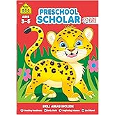 School Zone Big Preschool Workbook: 320 Pages, Toddler, Pre-K, ABCs ...
