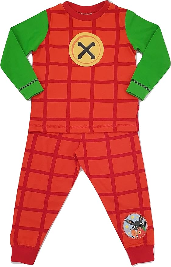 Boys Bing Pyjamas Fancy Dress Costume Cbeebies Nightwear: Amazon.co.uk ...