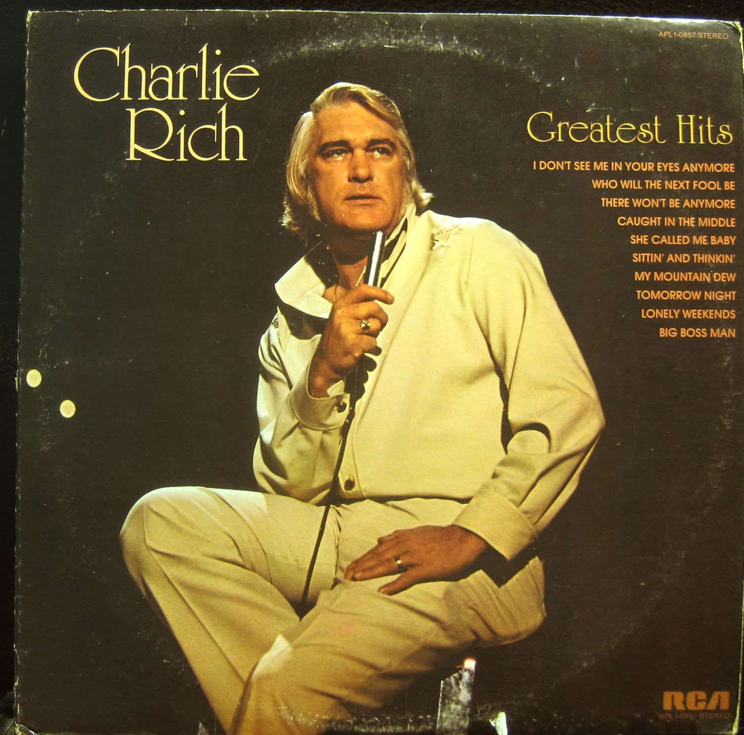 Greatest Hits - Charlie Rich LP - Amazon.co.uk