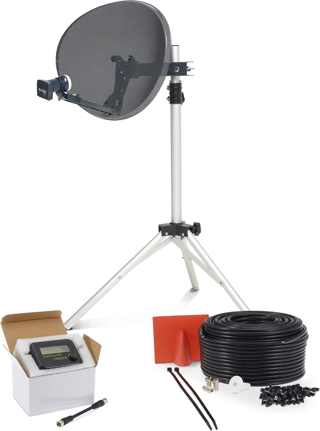 SSL Satellites Zone 1 Portable Satellite Dish Kit: Amazon.co.uk ...