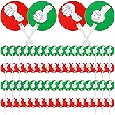 Amazon.com : Thumbs Up Thumbs Down Paddles, 32Pcs Yes No Paddles Signs ...