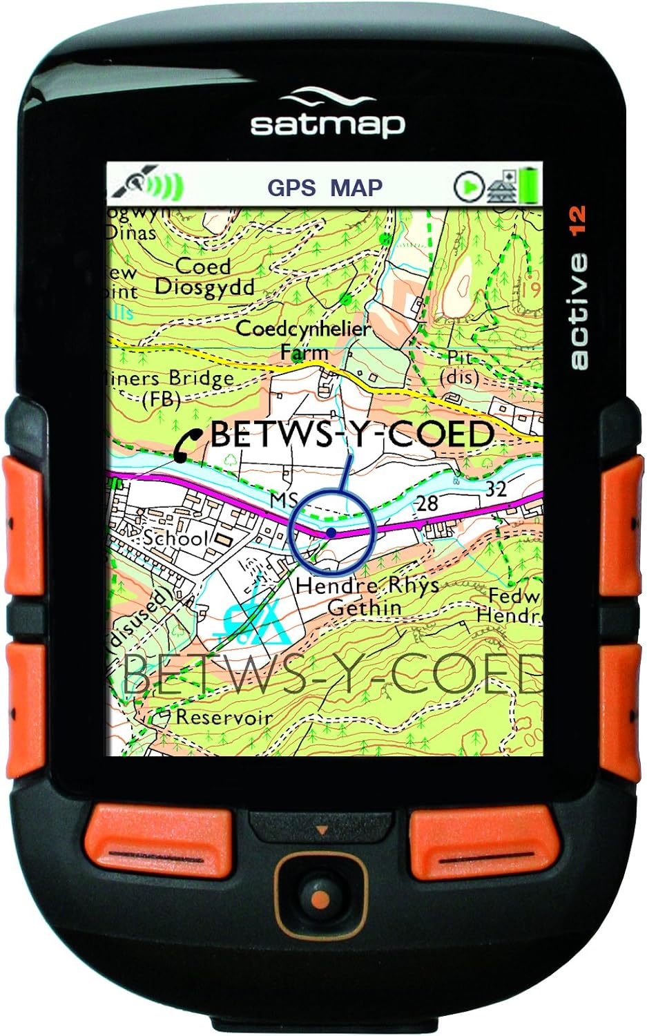 Satmap Active 12 Plus and Full GB Map Bundle Ultimate Sports GPS ...