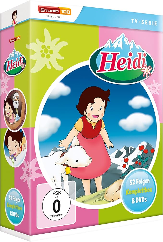 Heidi Komplettbox (TV-Serie, Classic) [Import]: DVD & Blu-ray : Amazon.fr