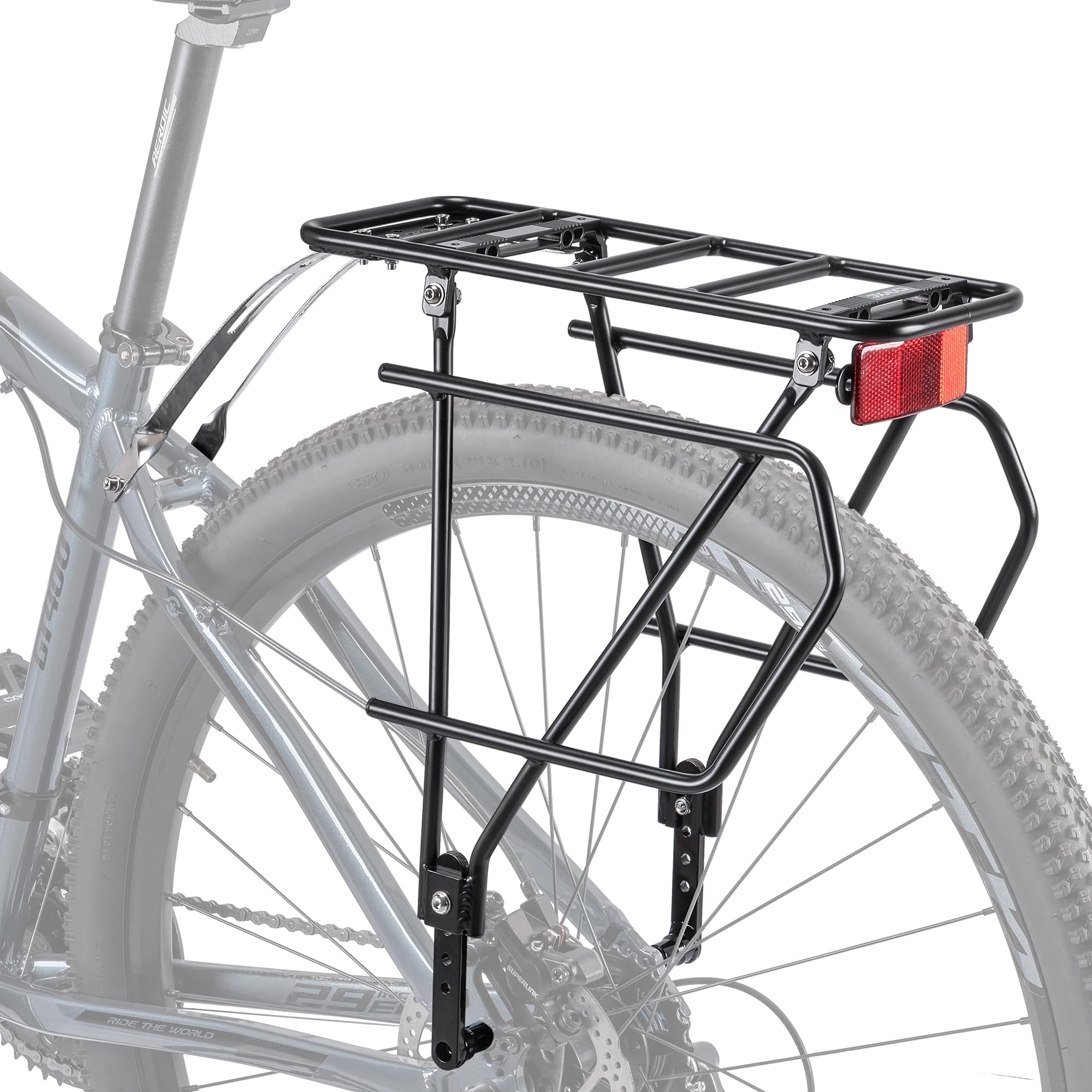 Mua CXWXC Rear Bike Rack with Basket - Bike Cargo Rack for Disc Brake ...