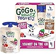 Amazon.com : GoGo squeeZ yogurtZ Berry, 3 oz. (4 Pouches) - Kids Snacks Made from Real Yogurt ...