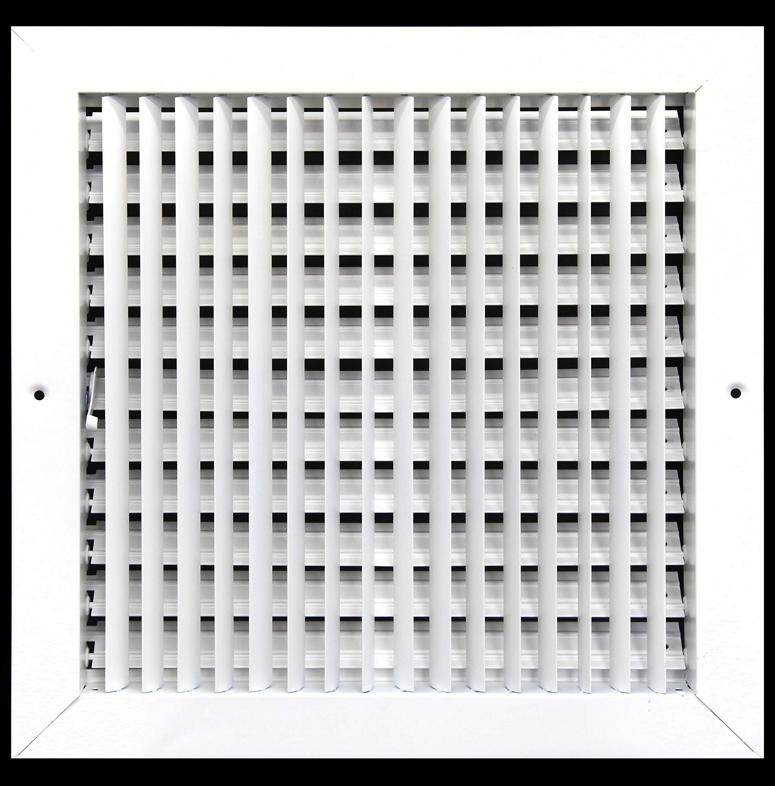 Buy 12" X 12" Adjustable AIR Supply Diffuser - HVAC Vent Cover Sidewall ...