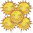 Amazon.com: KatchOn, Smile Face Sun Balloons for Party - 26 Inch, Pack ...