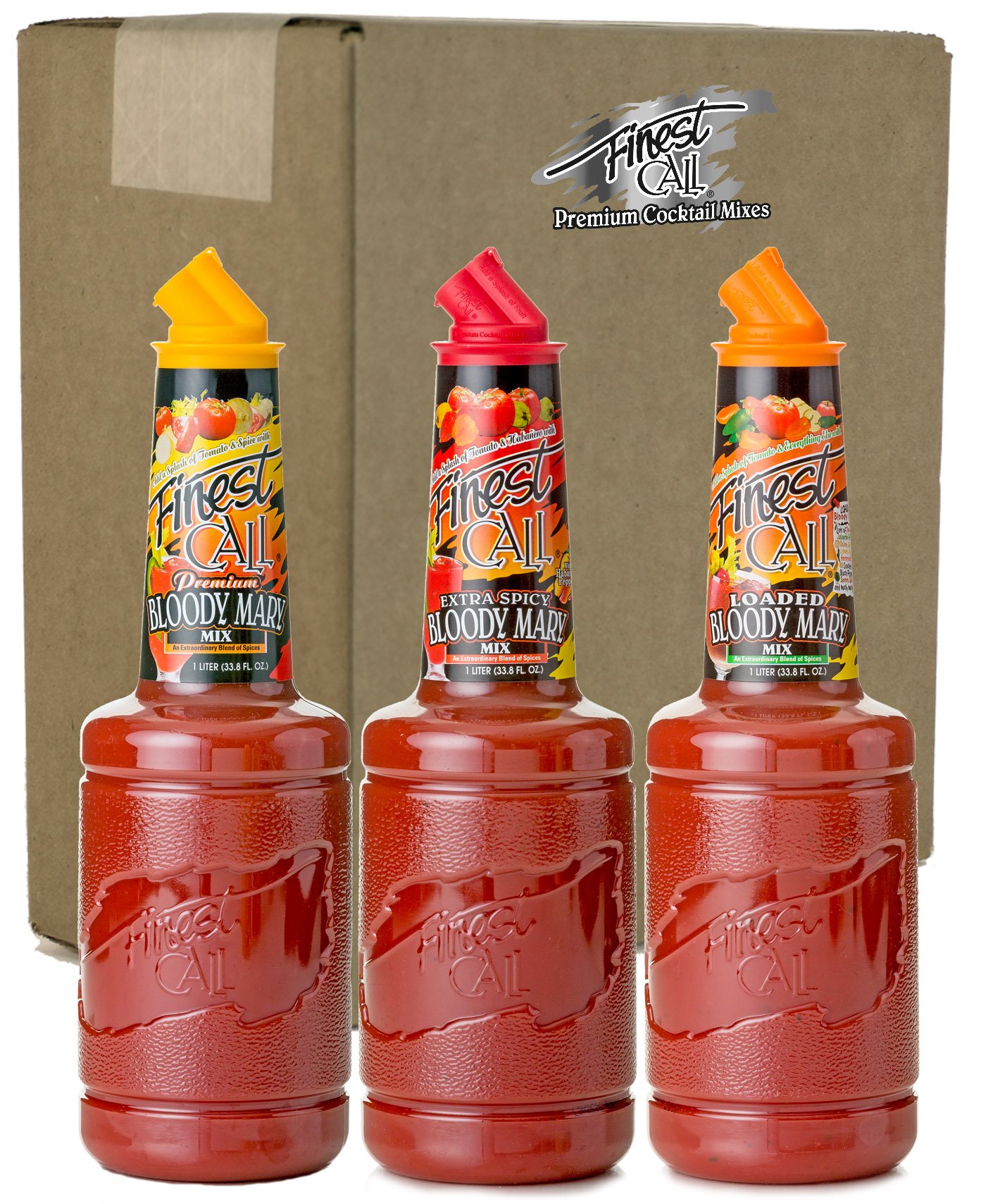 Amazon.com : Finest Call Premium Bloody Caesar Drink Mix, 1 Liter ...