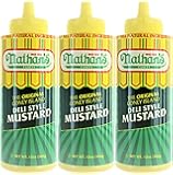 Amazon.com : Nathan's Famous, Coney Island Mustard, Squeeze Bottle ...