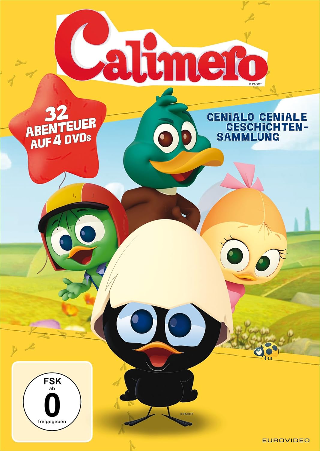 Calimero - Genialo geniale Geschichtensammlung 4 DVDs: Amazon.de ...