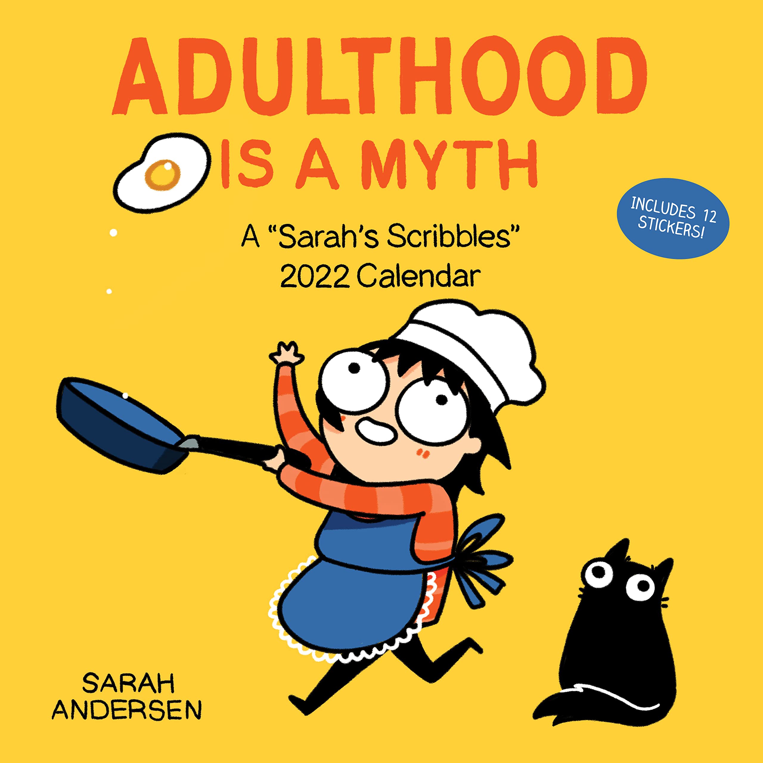 Mua Sarah's Scribbles 2022 Wall Calendar: Adulthood Is a Myth trên Amazon Mỹ chính hãng 2025 | Fado