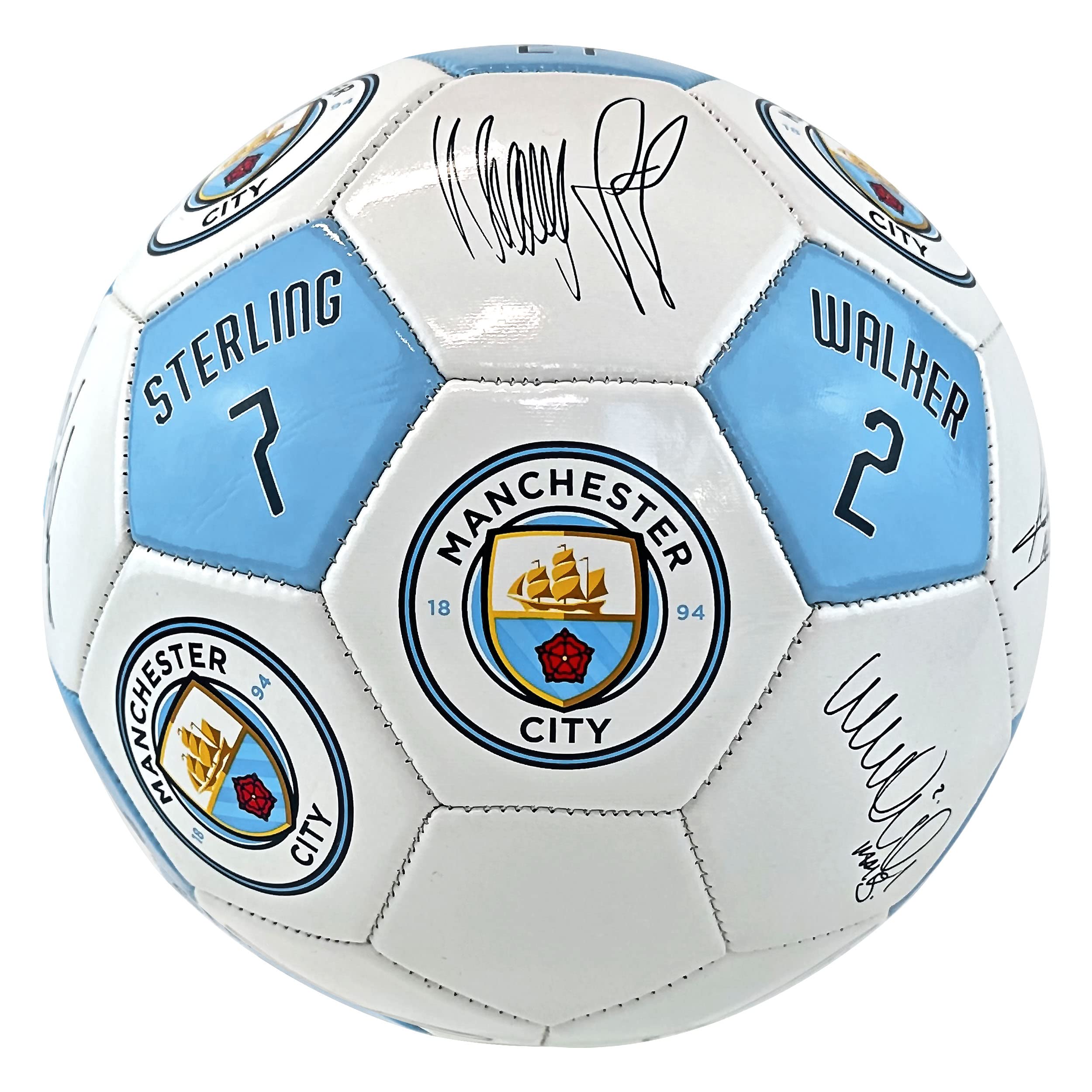 Mua Official Manchester City FC Soccer Ball with Player Signatures and ...