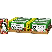 Amazon.com : V8 Original 100% Vegetable Juice, 5.5 oz. Can (6 packs of ...
