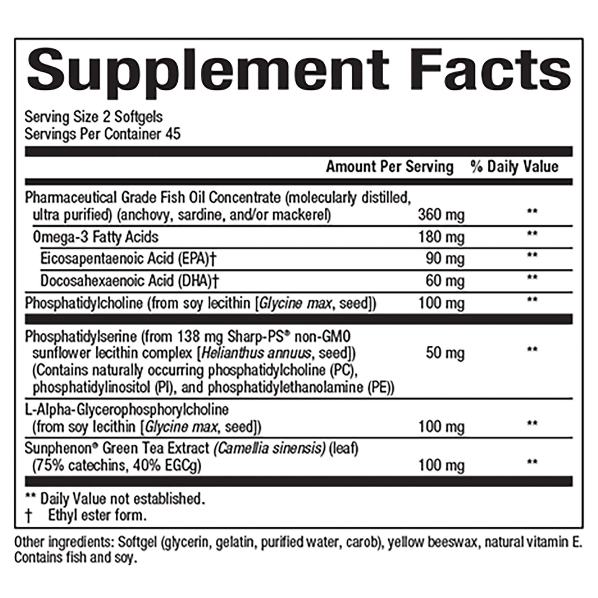 Natural Factors 3 Brains, Higher Thoughts, Support for Cognitive Health ...