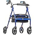 Amazon.com: Drive Medical Hugo Elite Rollator Walker with Seat ...