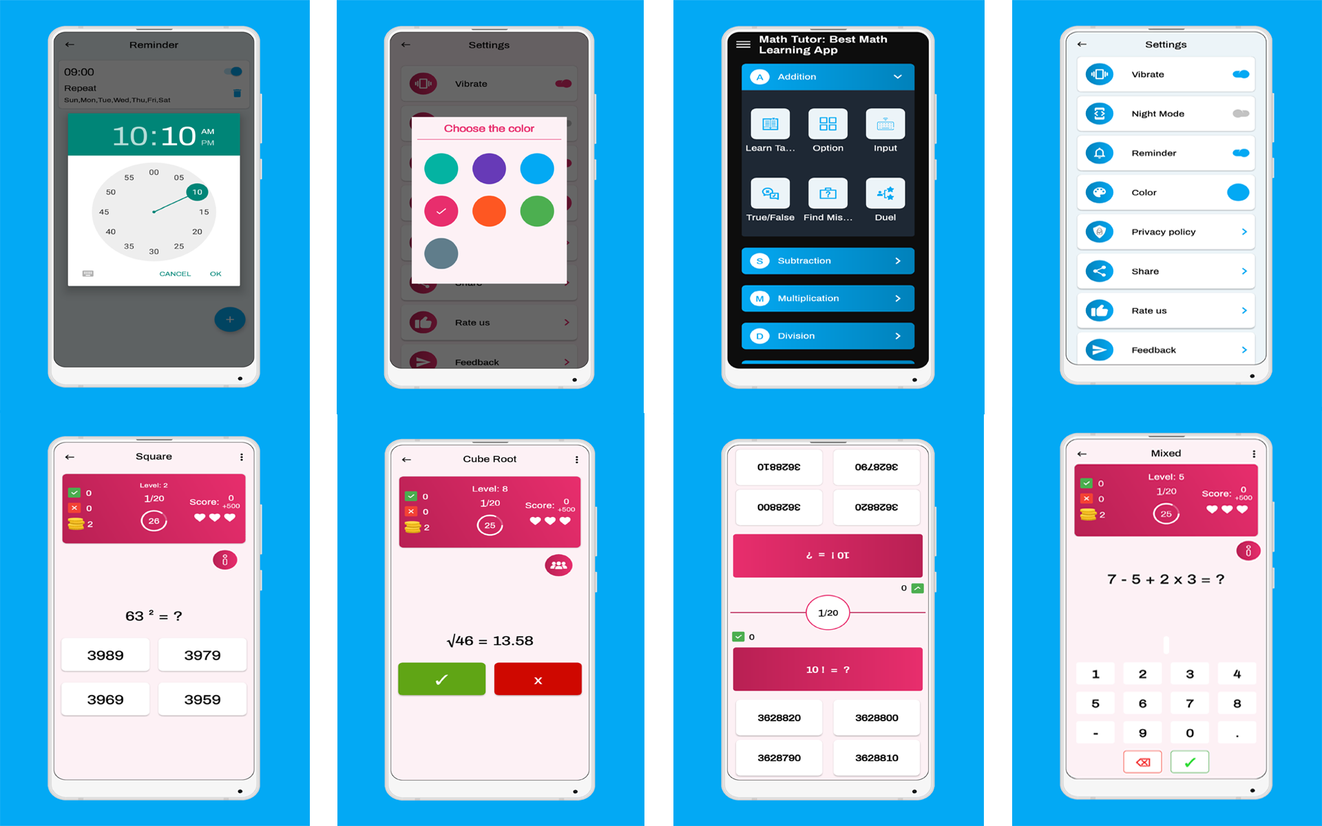 Amazon Math Learning Math Quiz App Quick And Easy Math Learning Amazon Math Learning Math Quiz App Quick And Easy Math Learning