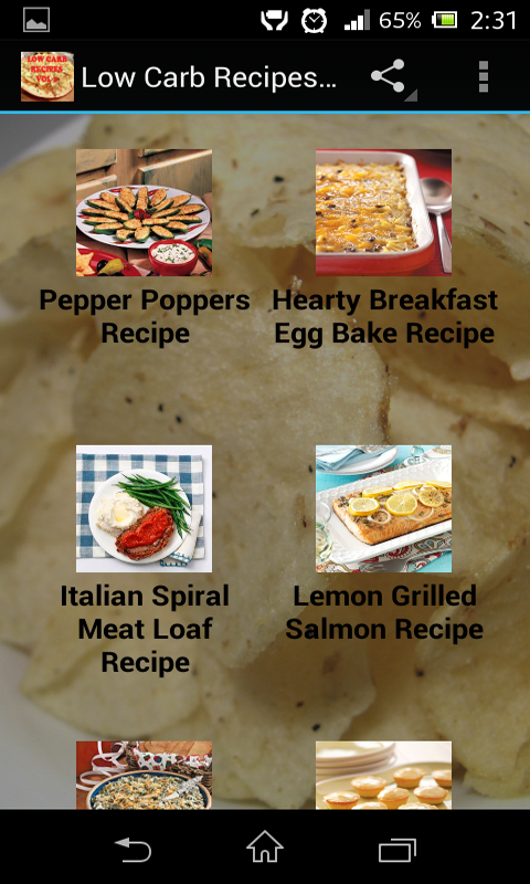 Low Carb Recipes Vol 2:Amazon.com:Appstore for Android