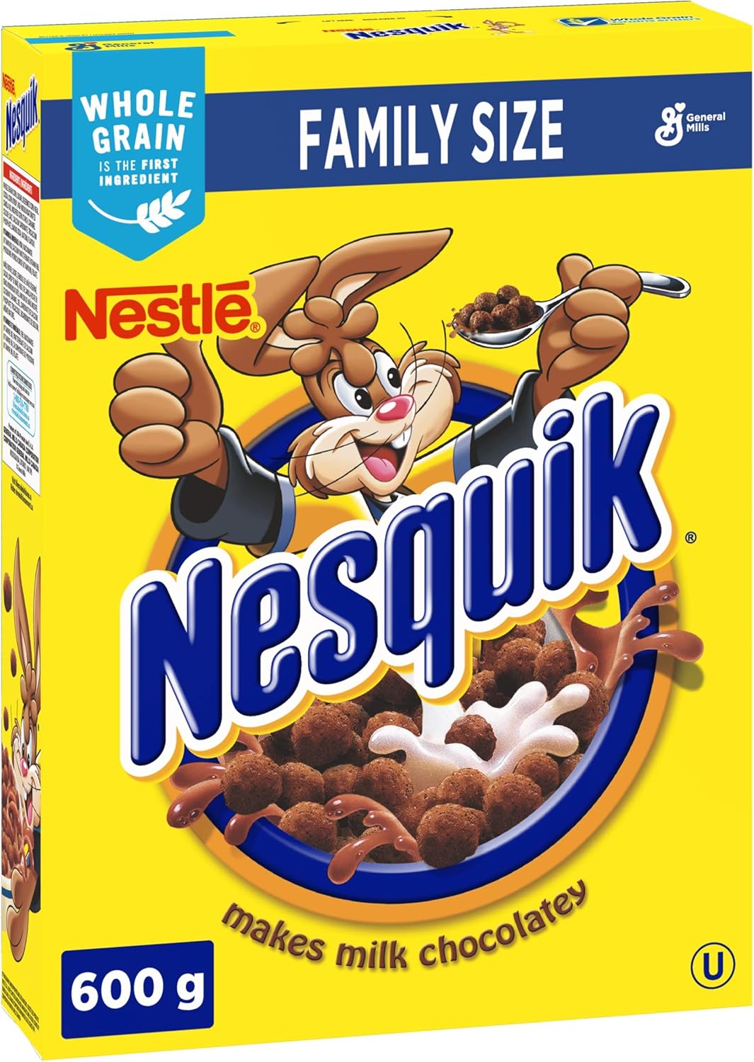 Nesquik Chocolatey Cereal, 600 Gram: Amazon.ca: Grocery