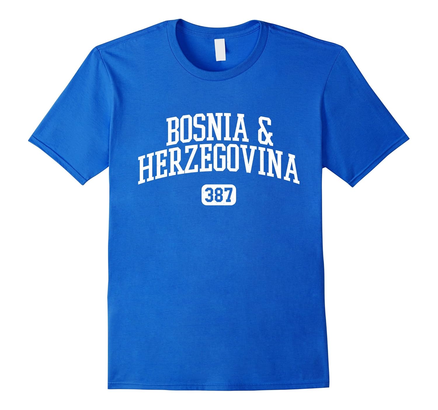 387 Bosnia And Herzegovina Country Area Code Pride T-Shirt