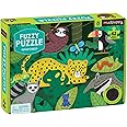 Amazon.com: Mudpuppy Rainforest Fuzzy Puzzle, 42 Chunky Pieces, 15”x11 ...
