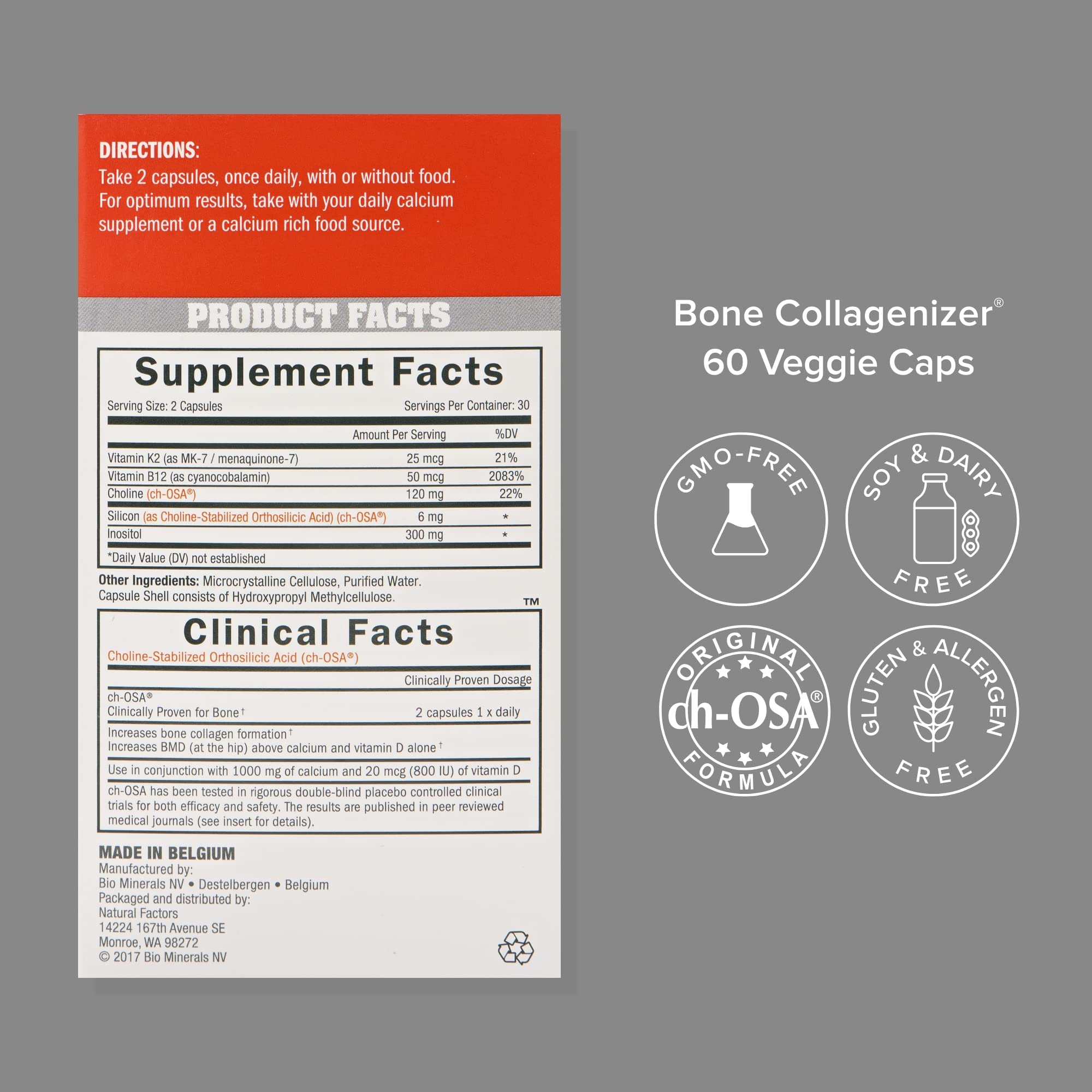 Mua Biosil Bone Collagenizer Ultra - 60 Veggie Capsules - with Patented ...