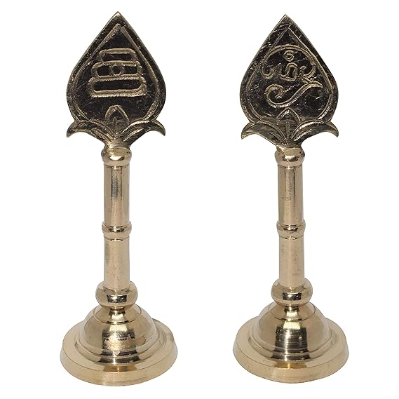 Buy Coolboss Brass Traditional Lord Murugan Stand Vel, Bhala, Javelin ...