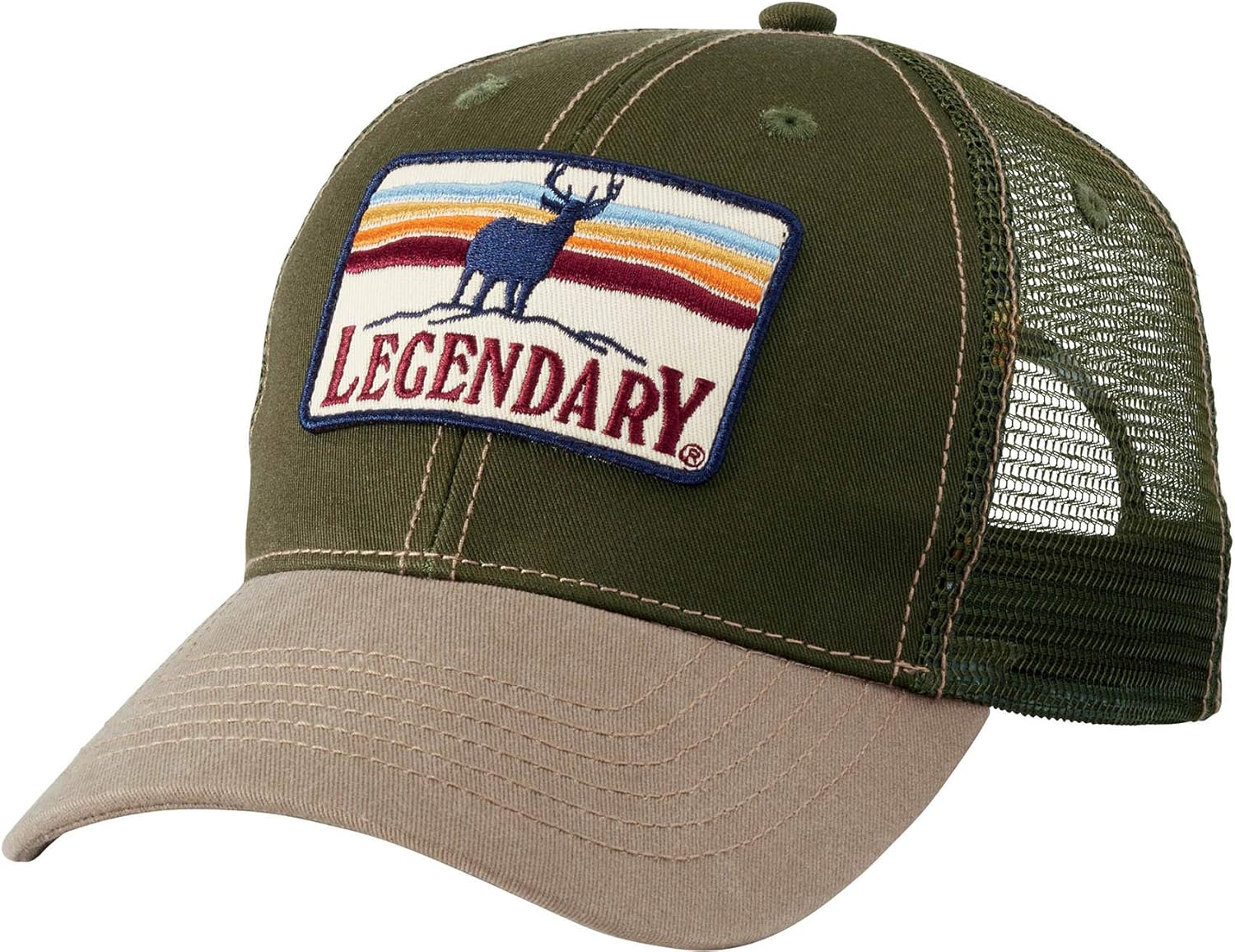 Legendary Whitetails Marksman Cap, Army, One Size: Amazon.sg: Fashion