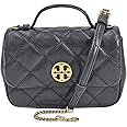 Tory Burch 153399 Willa Black With Gold Hardware Women's Mini Top ...