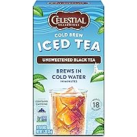 Amazon.com : Celestial Seasonings Cold Brew Iced Tea, Unsweetened ...