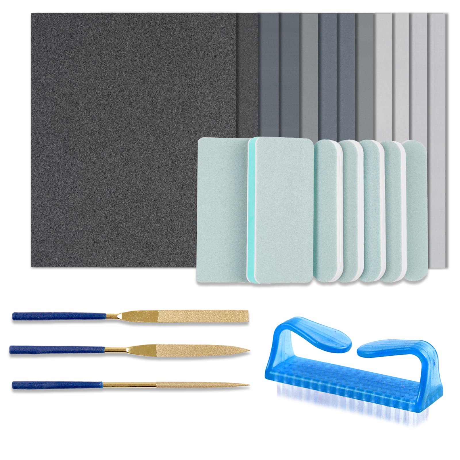 Mua 23PCS Resin Casting Tools Set, Epoxy Resin Sandpaper and Polishing ...