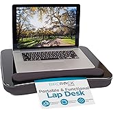 Amazon.com: Sofia + Sam Lap Desk with USB Light (Silver) - Memory Foam Cushion - Supports ...