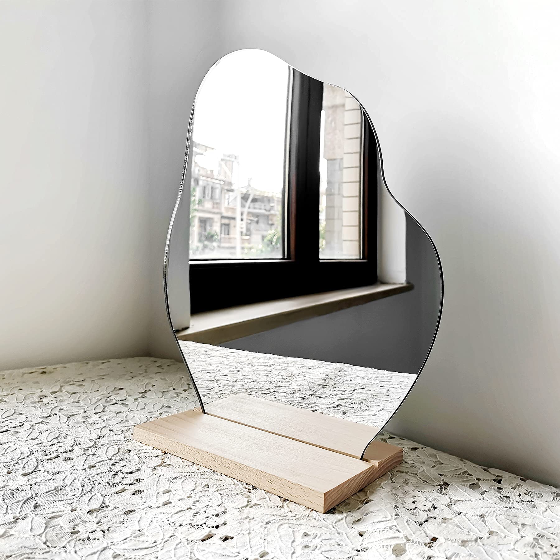 Mua Preppy Room Decor Desk Mirror, Table Decr Aesthetic Mirror, Cute ...