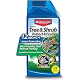 BioAdvanced 12 Month Tree and Shrub Protect and Feed, Concentrate, 1 Gal
