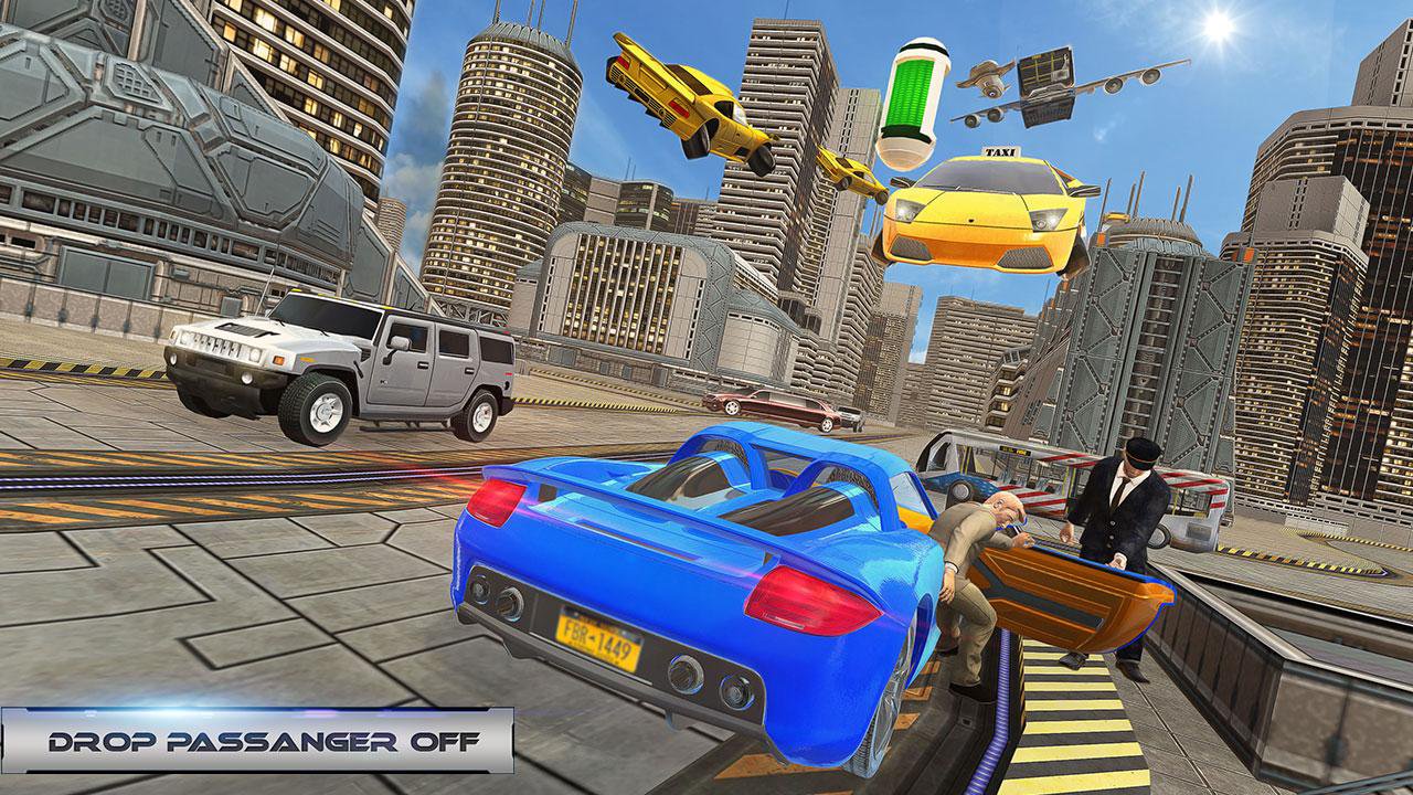 Flying Car Transporter Tycoon Extreme Flight Pilot Simulator 3D ...