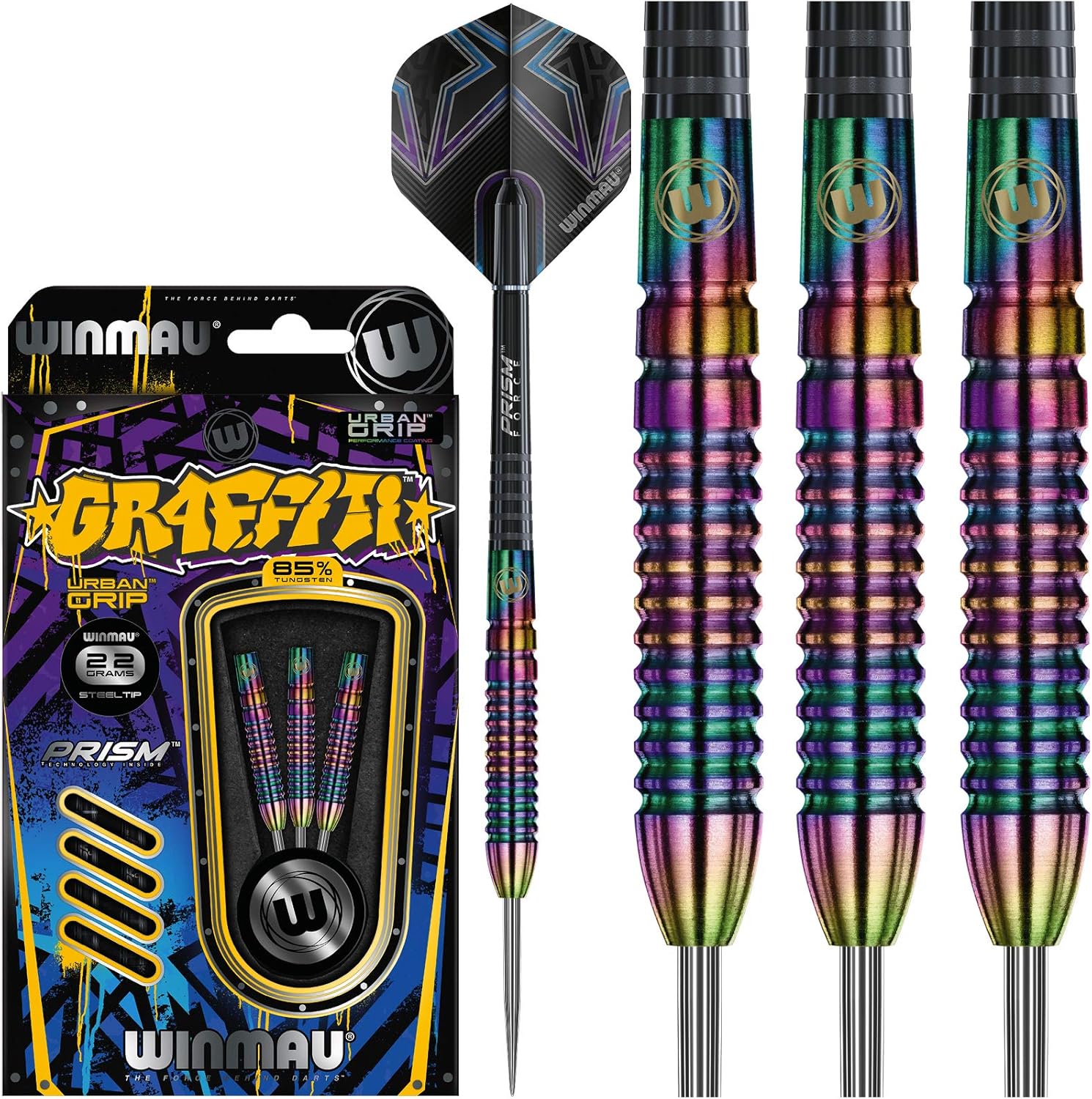 Winmau Graffiti Steel Darts: Amazon.co.uk: Sports & Outdoors