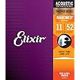 Amazon.com: Elixir Strings Phosphor Bronze Acoustic Guitar Strings w ...