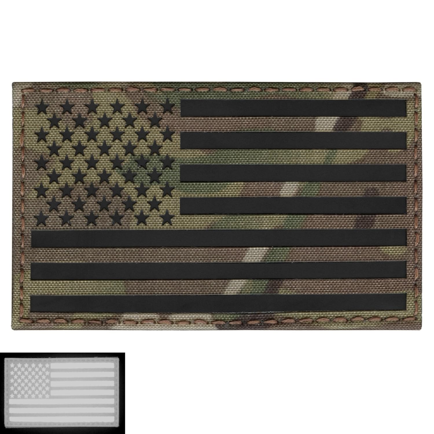Amazon.com: Big 3x5 Multicam Infrared IR USA American Flag IFF Tactical ...