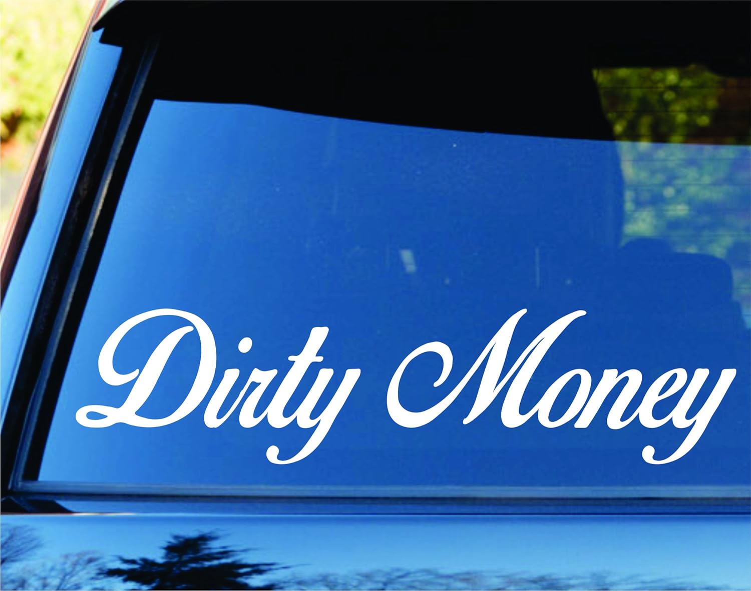 Amazon.com: Dabbledown Decals Small Version Dirty Money Car Truck ...