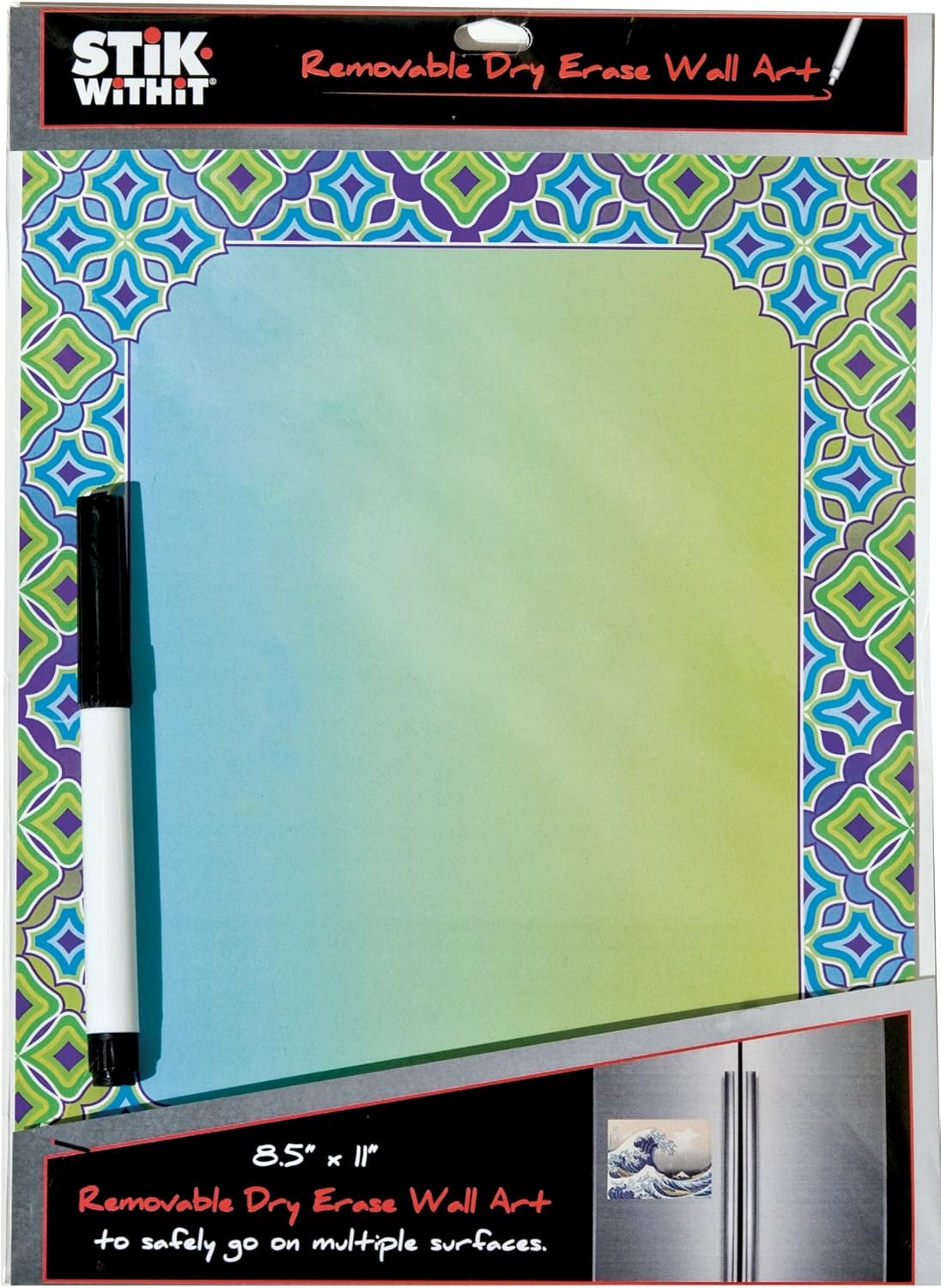Amazon.com : Stik-Withit 8.5" x 11' Removable Dry Erase Poster "Mode ...