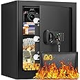 Large Fire proof Safe Box for HOME USE, Digital Security Box with ...