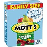 Amazon.com: Mott's Fruit Flavored Snacks, Animals Assorted Fruit ...