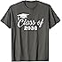 Amazon.com: Class of 2030 Graduation T-shirt with Space for Handprints ...