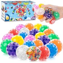 Ice Cube Fidget Toy 24PCS Ice Fidget Squeeze Toys,Squeeze Sensory Toys ...