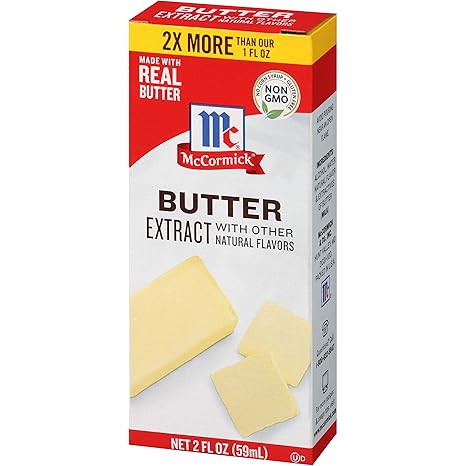 McCormick Butter Extract, 2 fl oz: Amazon.com: Grocery & Gourmet Food