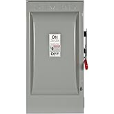 Siemens HNF363R 100-Amp 3 Pole 600-volt 3 Wire Non-Fused Heavy Duty ...