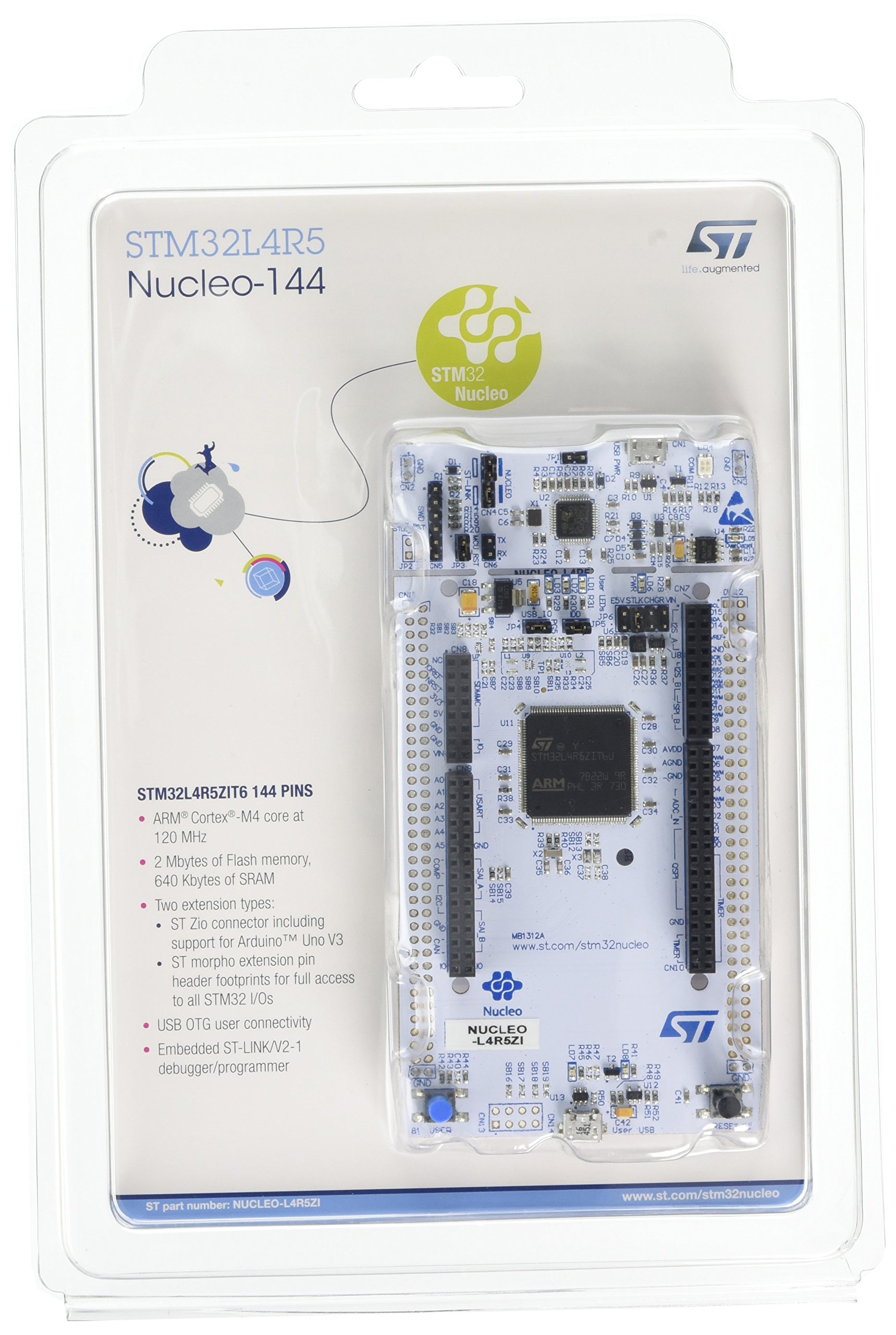 Mua STM32 by ST NUCLEO-L4R5ZI Nucleo Development Board trên Amazon Đức chính hãng 2025 | Fado