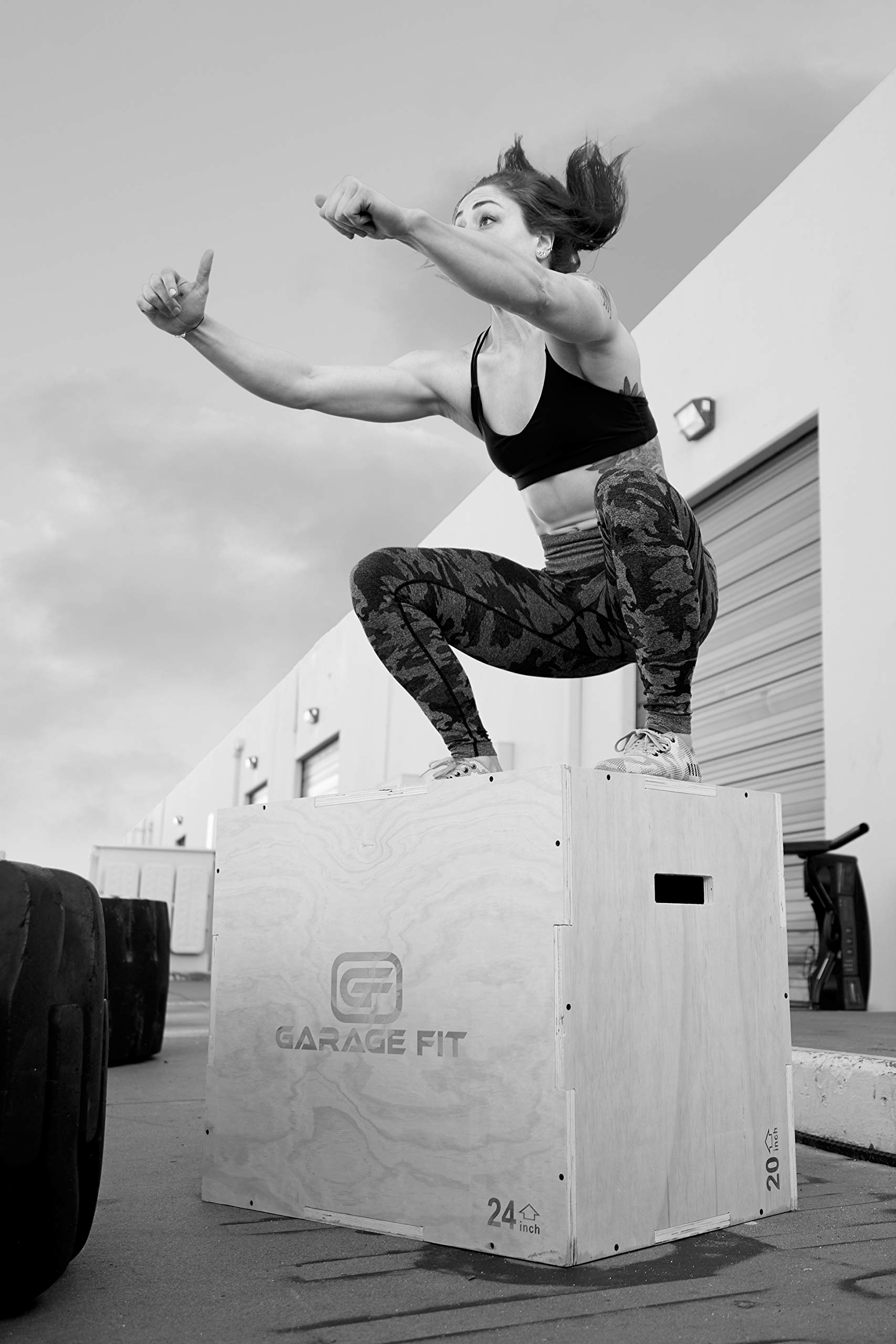 Garage Fit Wood Plyo Box - 24/20/16-3 In 1 Plyo Box * Plyo-Box ...
