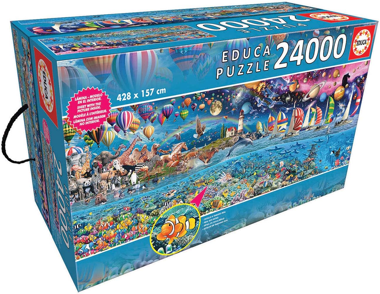 Life The Greatest 24000 Pcs Puzzle Amazon au Toys Games