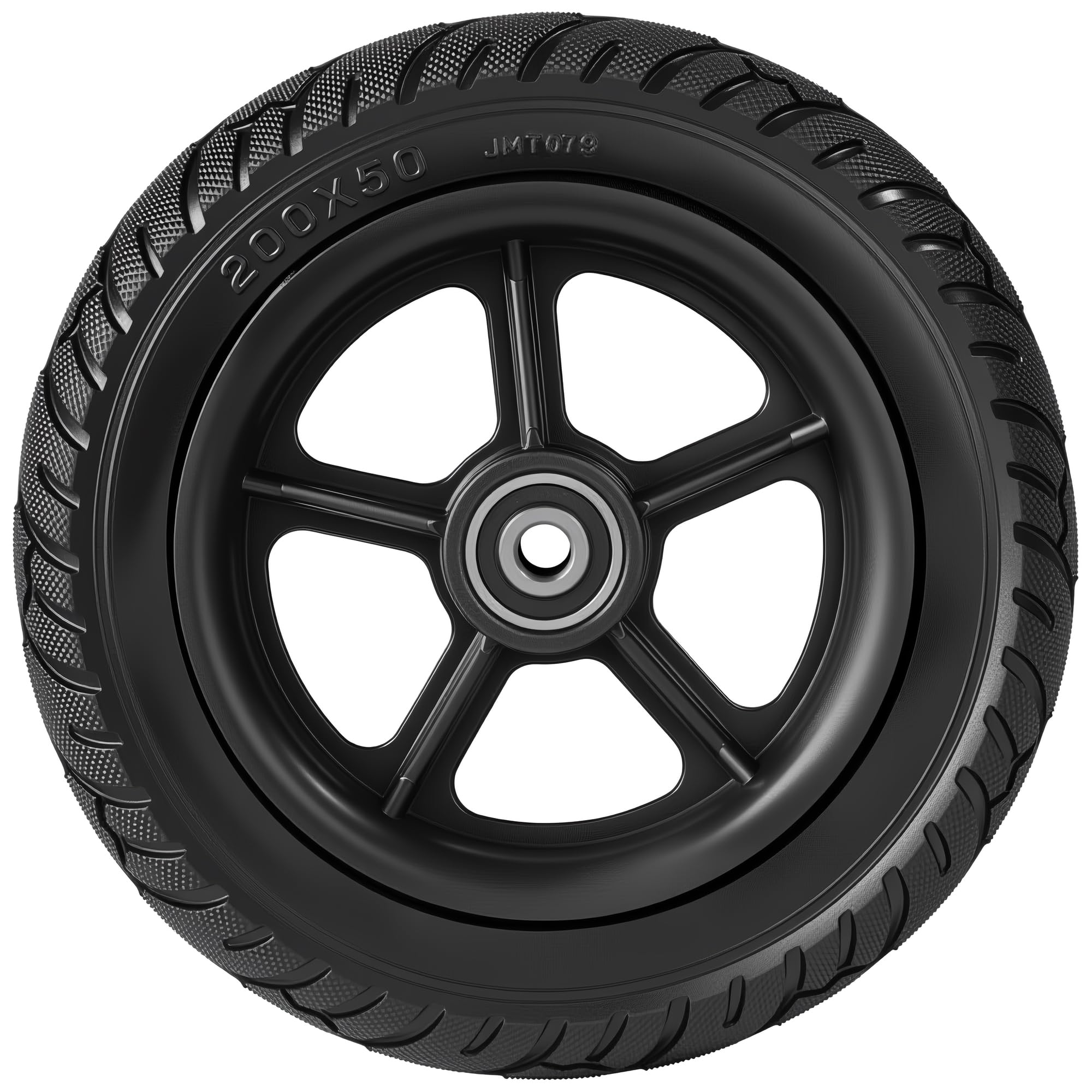 PRO CAKEN 200x50 solid tire wheel with Plastic Hub for electric scooter ...
